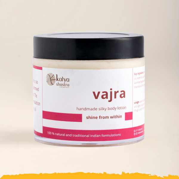 vajra - body cream - 50/100 gms – kalyashastra